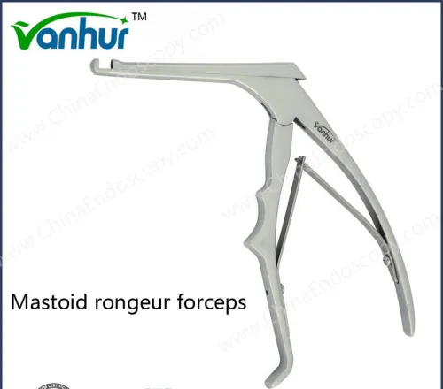 Otoscopy Instruments Bayonet Shaped Mastoid Rongeur Forceps, High ...