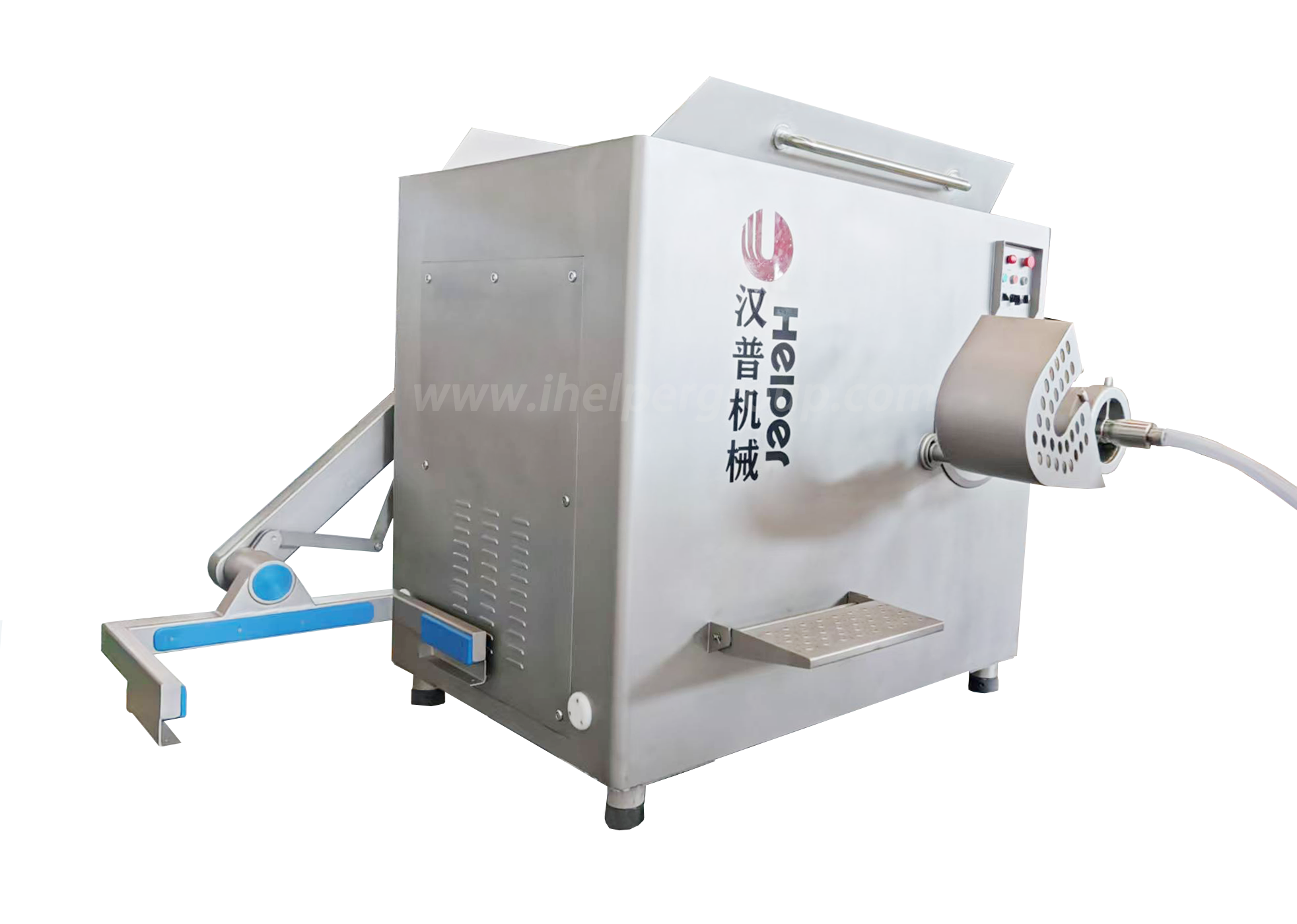 Industrial dual auger meat grinders D200 China Manufacturers Suppliers ...