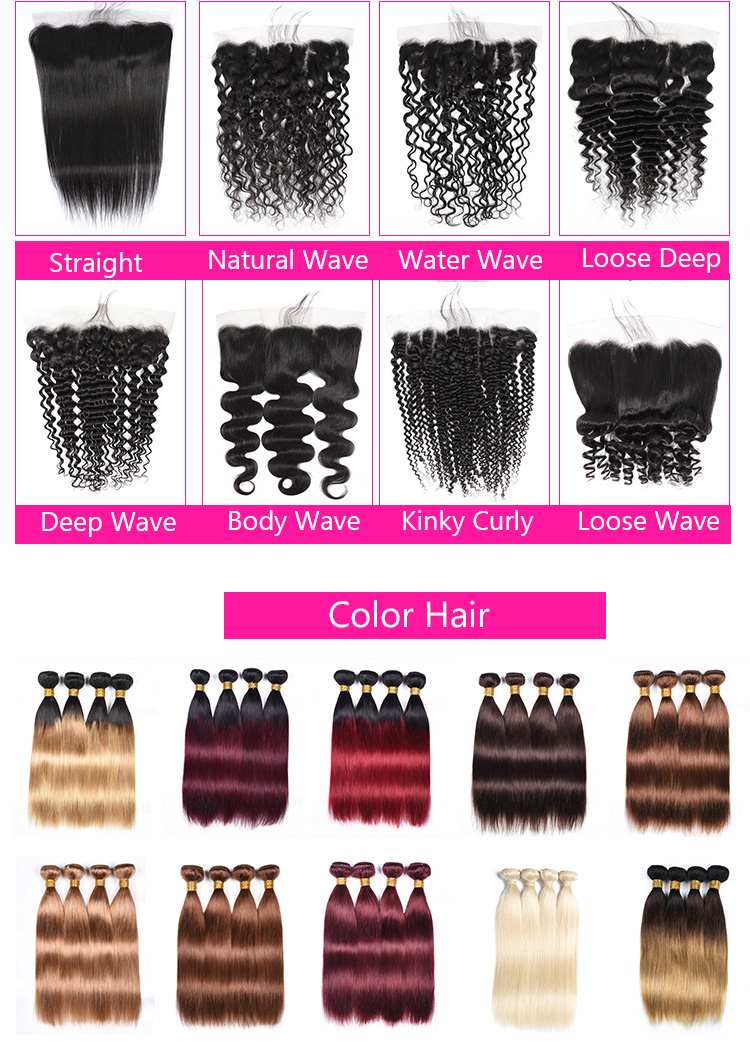 42 Inch Brazilian Hair Bundle,6 Inch Human Hair Bundle,natural Way Hair ...