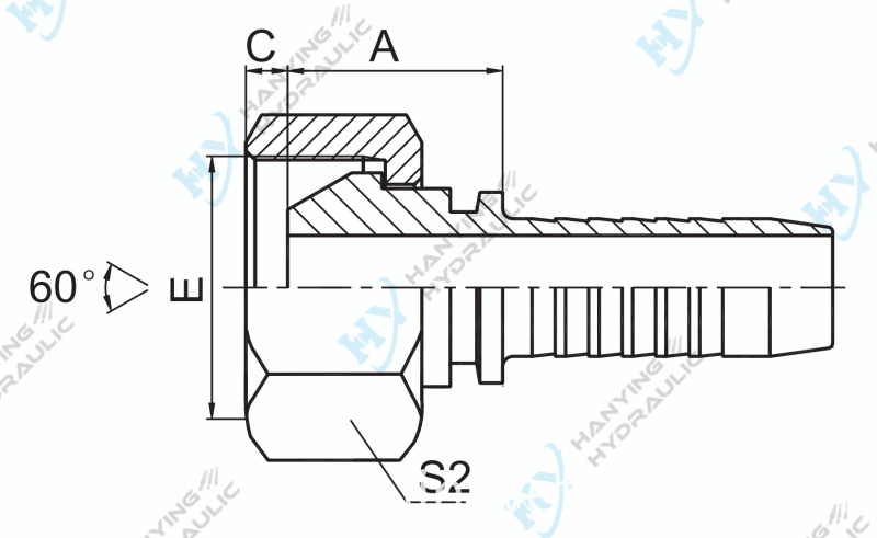 Metric Female 60 Degree Cone China Manufacturer