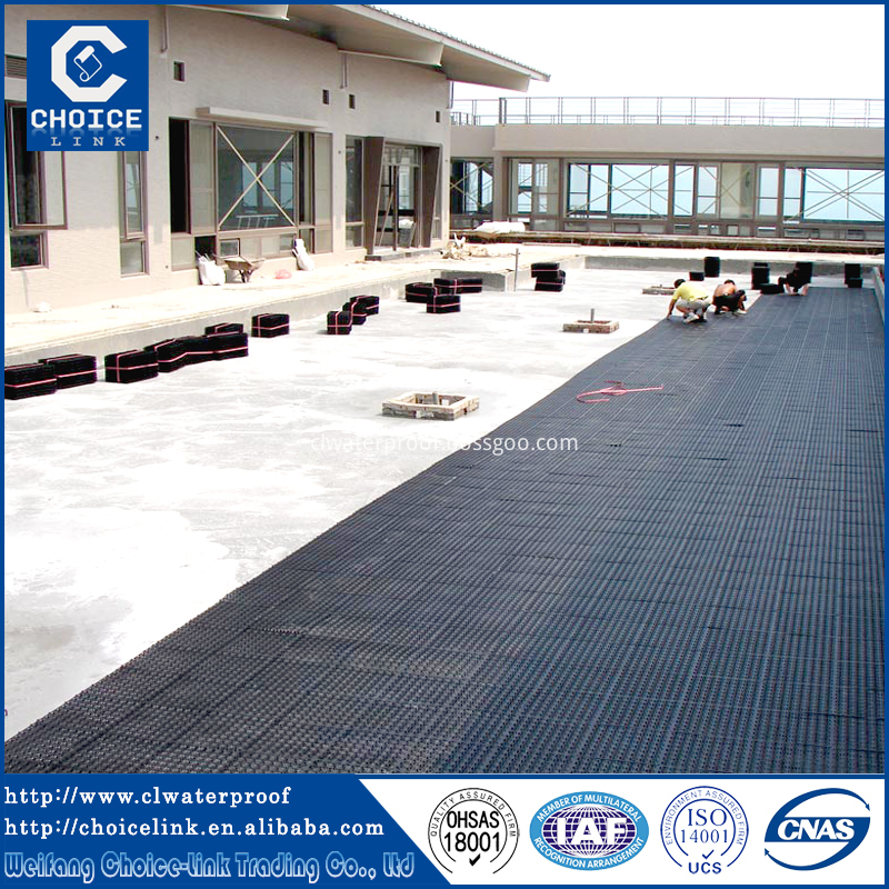 Hdpe Dimple Drainage Board Waterproofing System, High Quality Hdpe ...