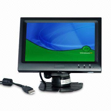 7-inch Touchscreen Monitor With One Usb Input And 16:9 Aspect Ratio ...