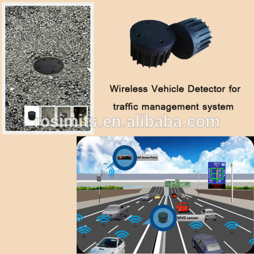 Rosim Wireless Magnetic Sensor Vehicle Detection For Traffic Management System, High Quality ...