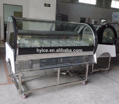 Table Ice Cream Display Freezer/gelato Showcase Cabinet, High Quality ...