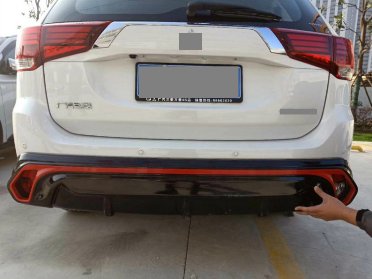 High Quality Front And Rear Bumper Guards For Outlander 2019, High ...