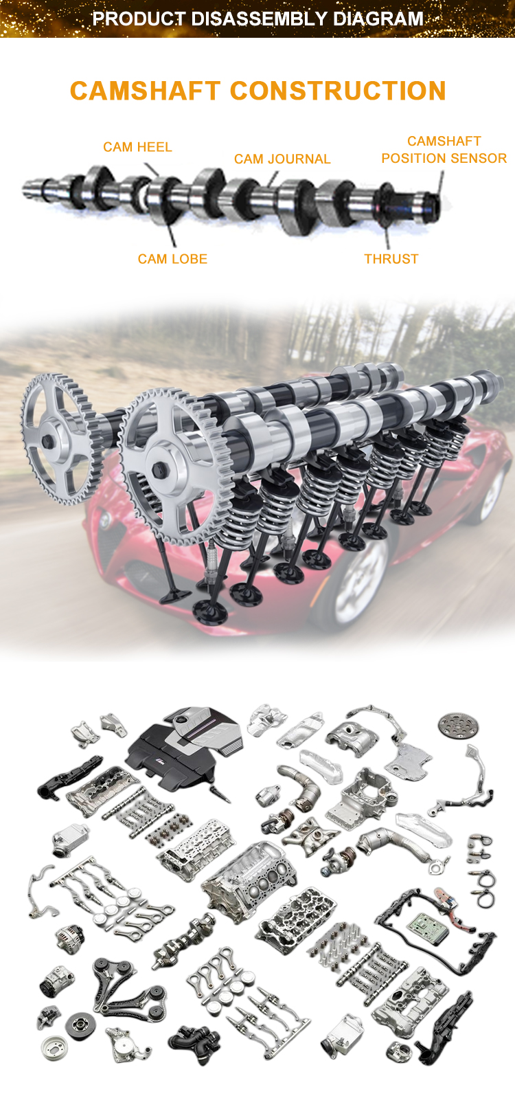 Camshaft Fitment For Dacia, Renault Clio 2/3, And Nissan Nv200 1.5d 2jz ...