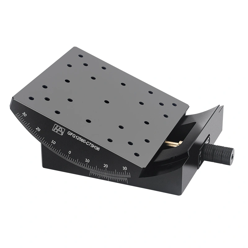 X-axis High-Precision Manual Goniometer Stage 125mm China Manufacturers Suppliers Factory Exporter