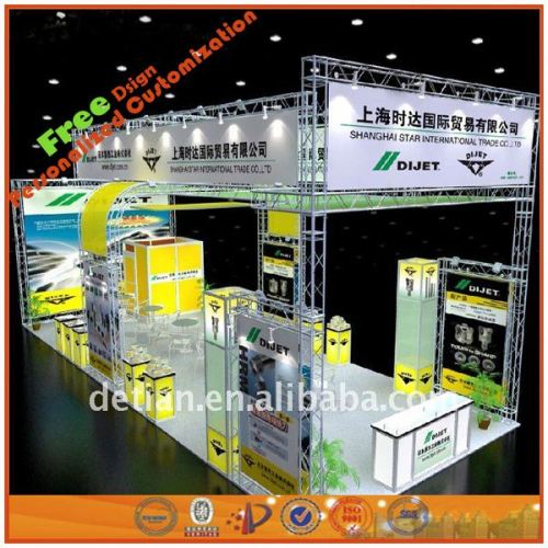 Aluminum Truss Two Storey Structure Design For Trade Show Booth, High ...