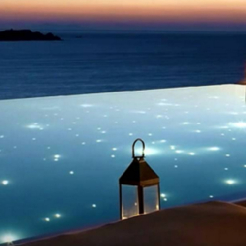 Fiber Optic Perimeter Pool Lighting Track, High Quality Fiber Optic ...