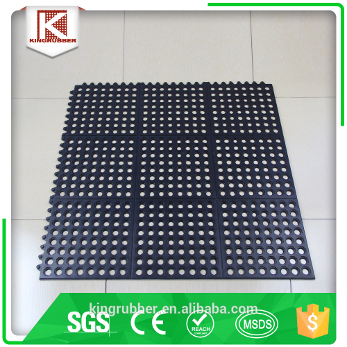 Anti-fatigue Drainage Grease-resistant Rubber Matting, High Quality ...