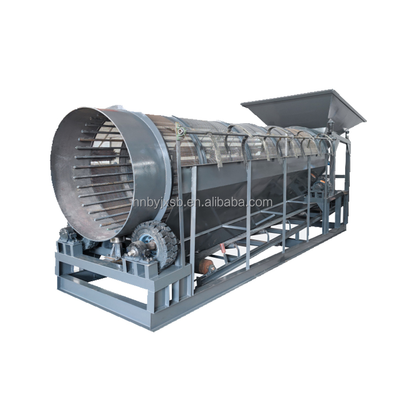 Round Drum Stone Screen Rotary Sand Screening Machine, High Quality ...