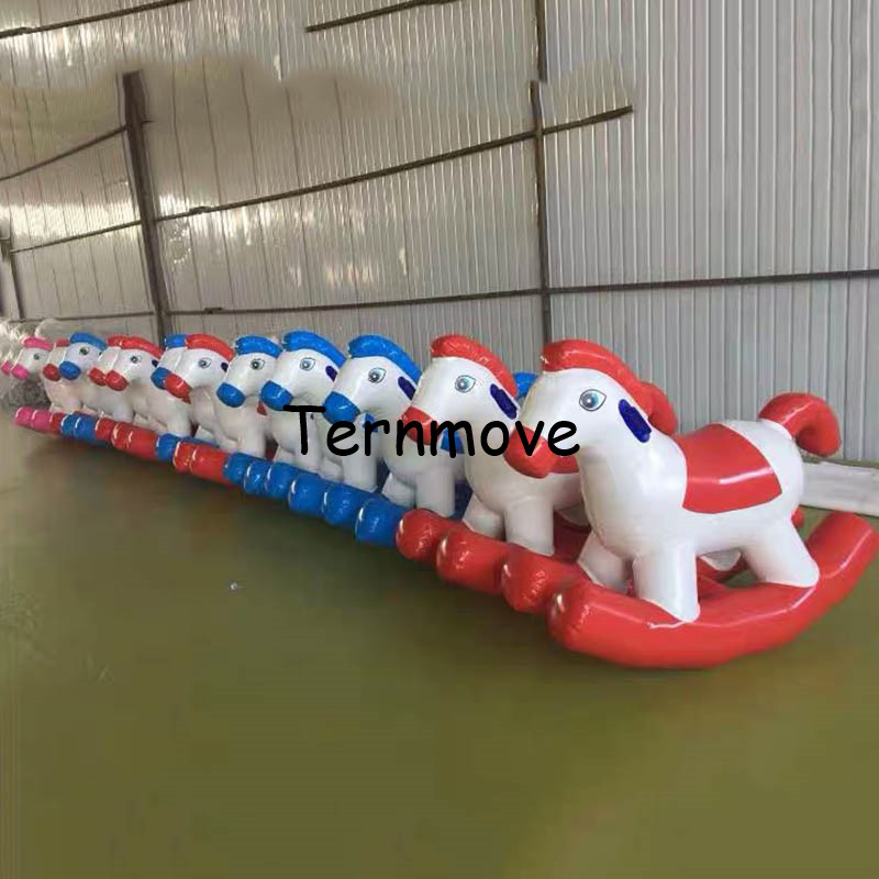 Inflatable Jump Horse Rocking Horse For Kids And Adults Inflatable ...