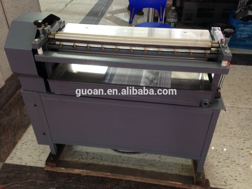 Jsh 700-1000 Semi Auto Cardboard Hot Melt Gluing Machine, High Quality ...