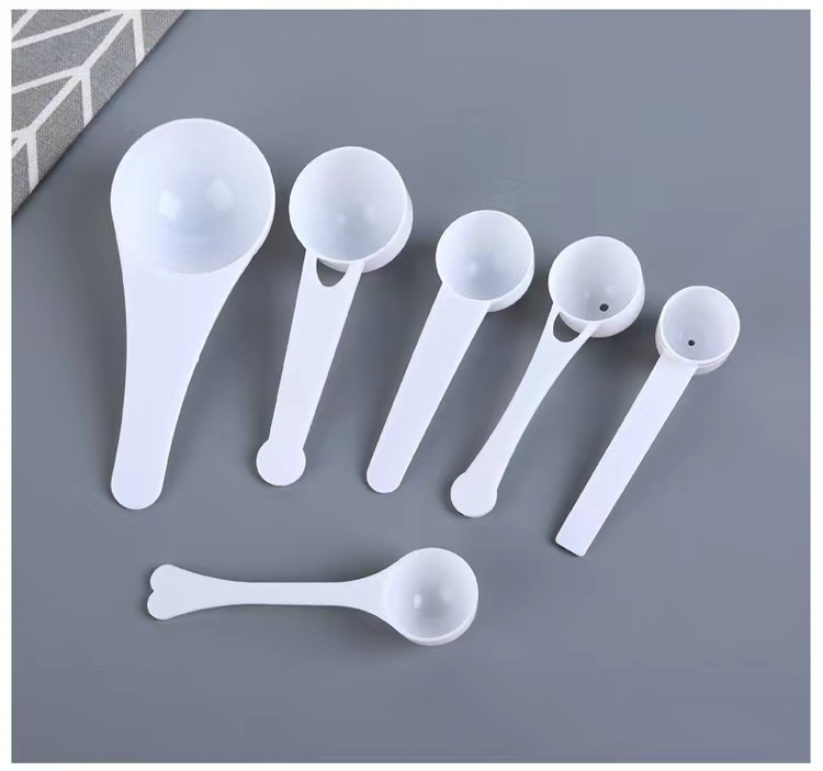 Worner Lab Clear Classic Plastic Measuring Spoons - Small Plastic ...