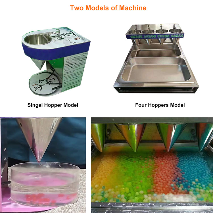 Mini Popping Juice Balls Jelly Pearl Ball Machine For Milk Tea ...