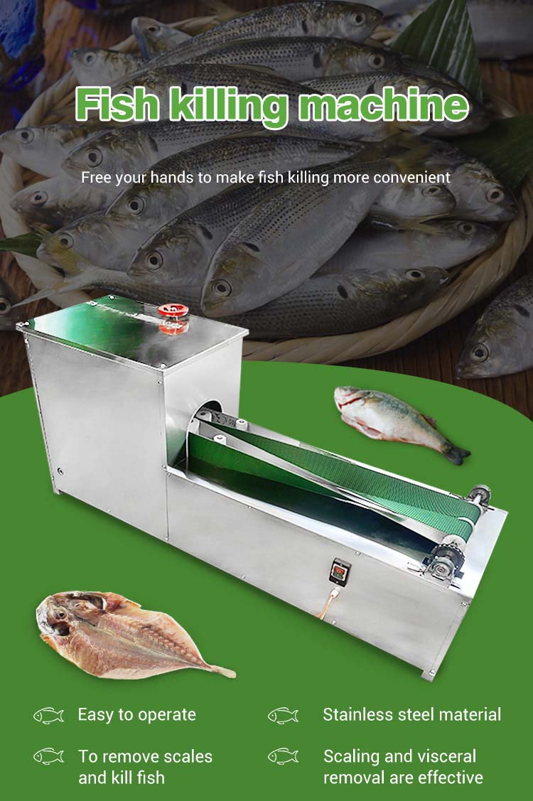 Small Fish Viscera And Scale Cleaning Machine For Tuna, Trout, And ...