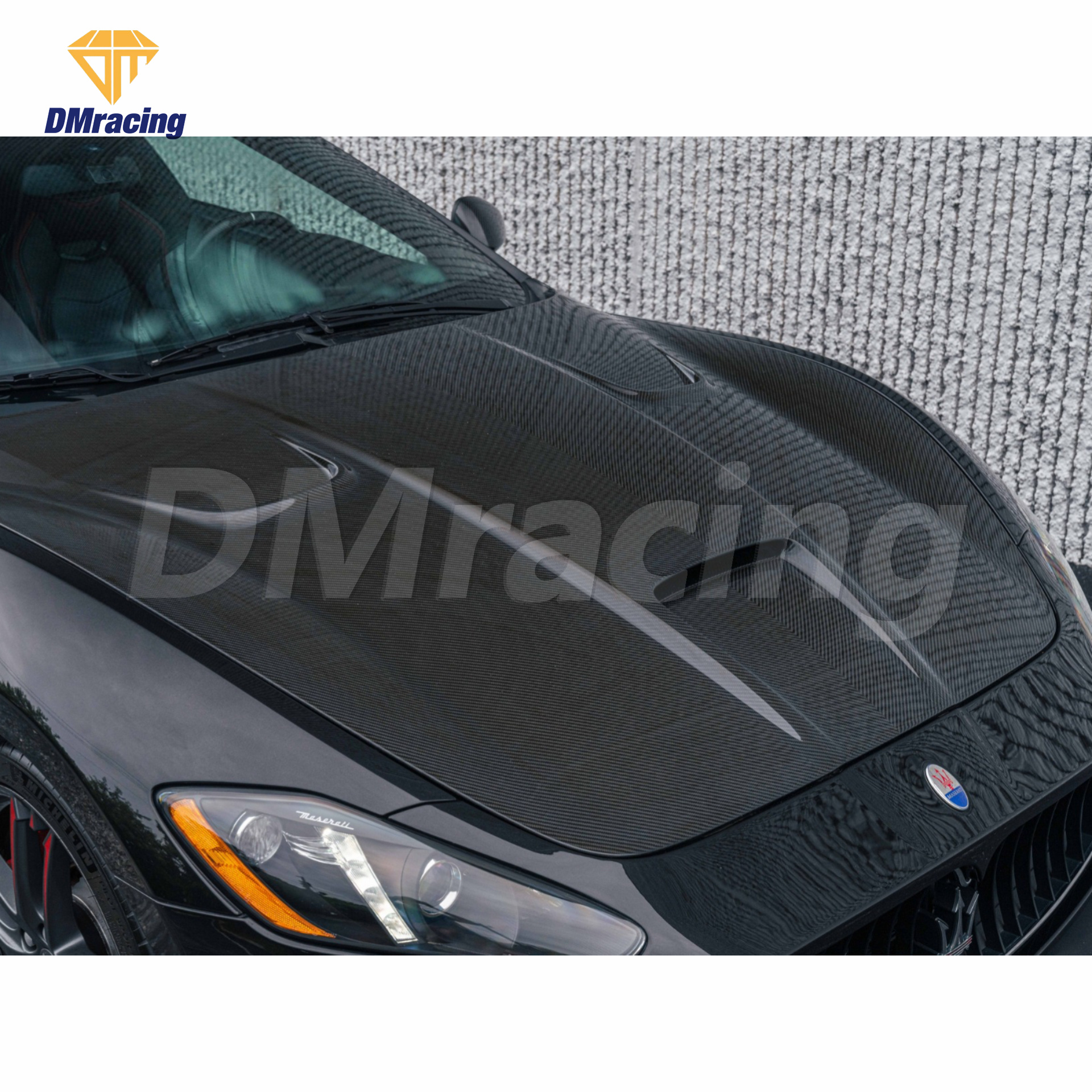 Mc Style Carbon Fiber Hood Bonnet For Maserati Granturismo Gc Gt Gts ...