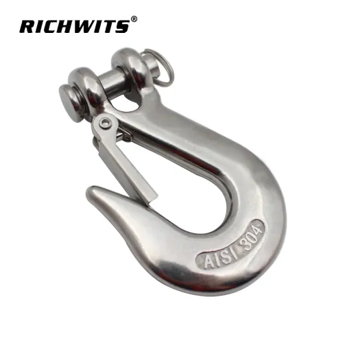 Marine Grade Rigging Hardware Hooks Heavy Duty Clevis Slip Hook With Safety Latch, High Quality ...