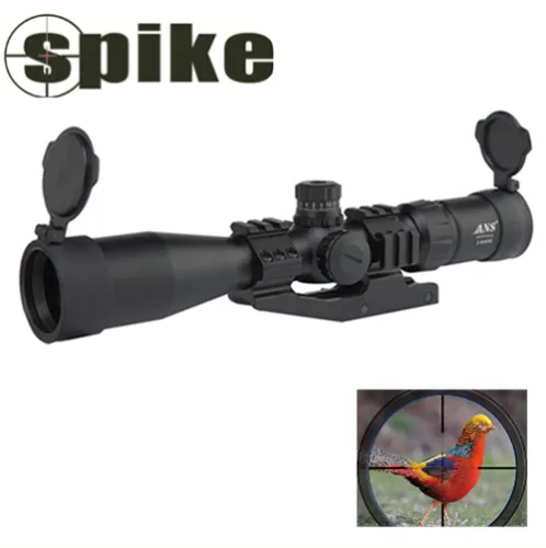 Spike 3-9x4omm Optic Rifle Scope/multi Illumination Riflescopes Hunting ...