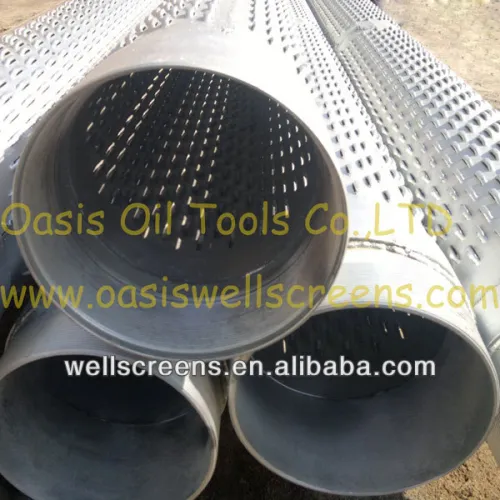 Galvanized Water Well Bridge Slotted Screen With Thread Coupling, High ...