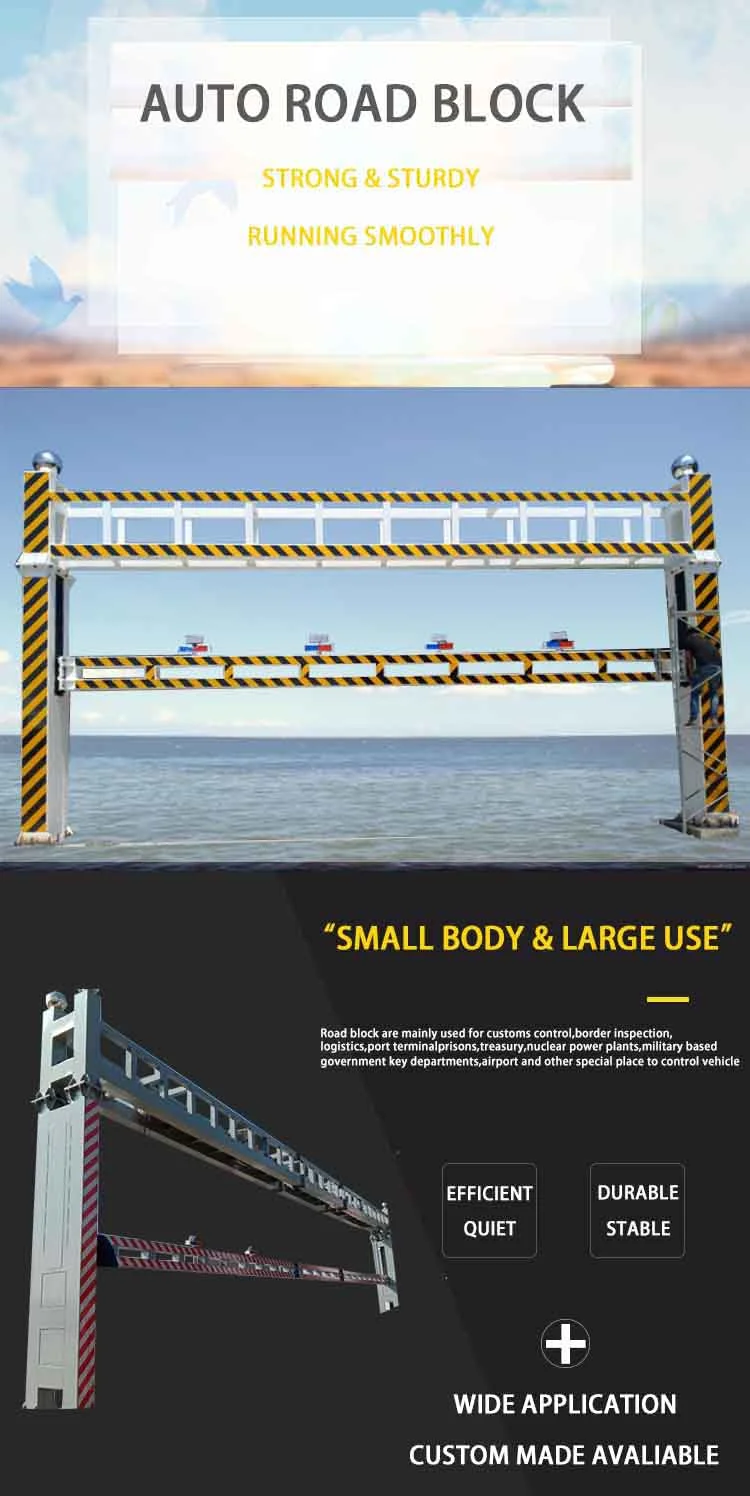 3m Anti Collision Traffic Control Electric Road Blocker With Height ...