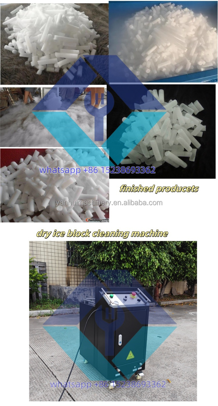 Yanhui Fully Automatic Block Dry Ice Machine - High-quality 0.5kg-1.2kg ...