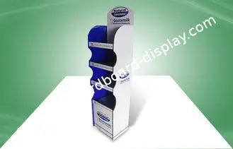 Easy - Assemble Four Shelf Cardboard Display Stand Cardboar, High ...