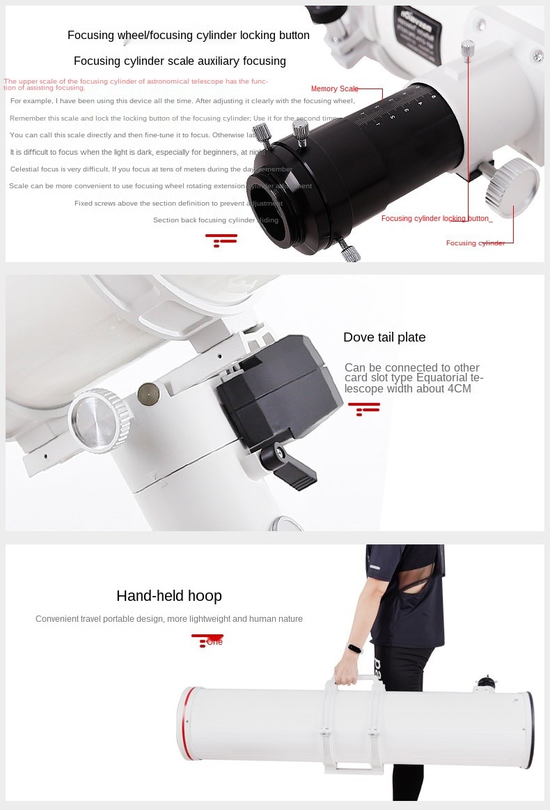 Maxvision Professional 8 Inch F4 Parabolic Newtonian Telescope Ota ...