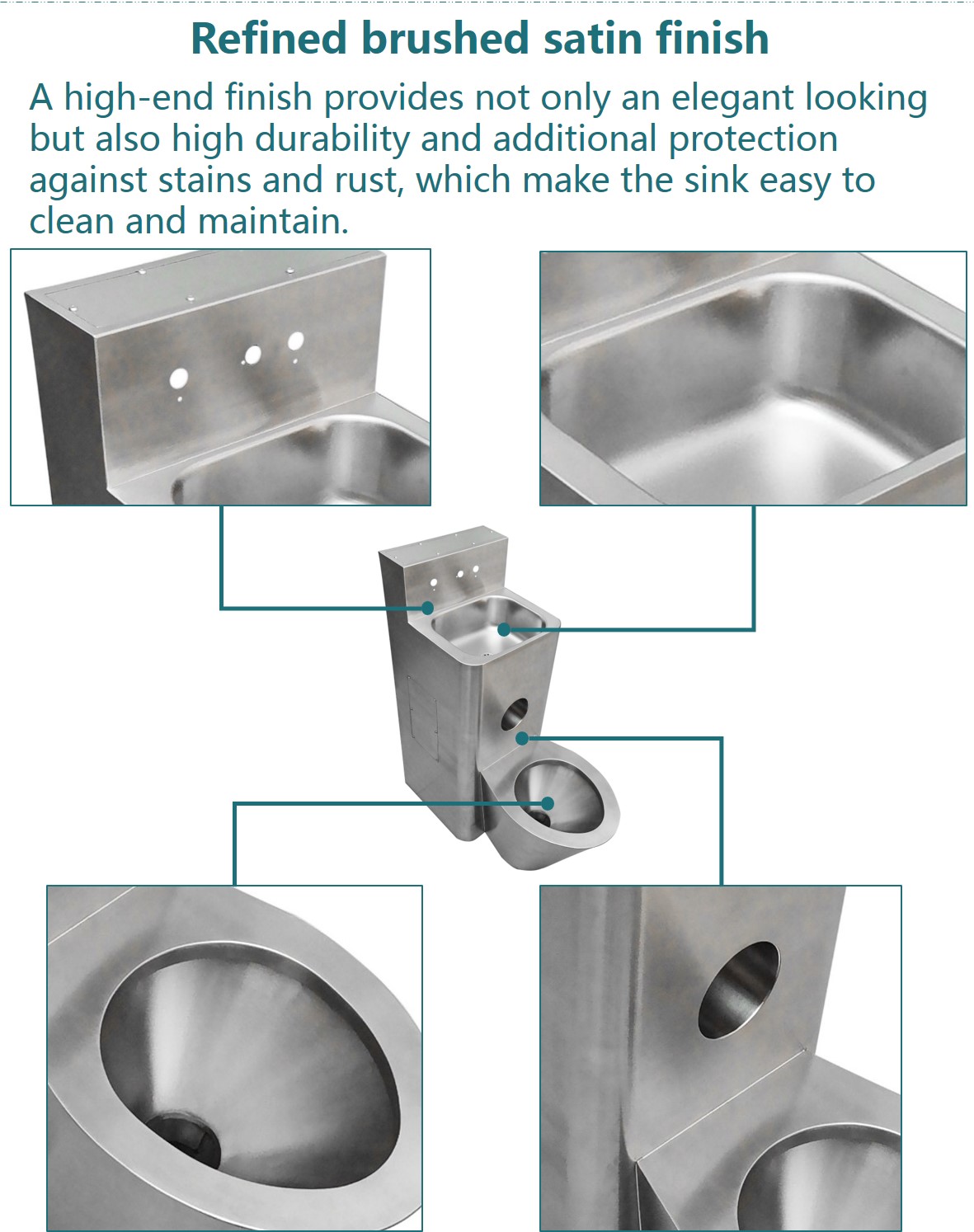 304 Stainless Steel Prison Toilet, High Quality 304 Stainless Steel ...