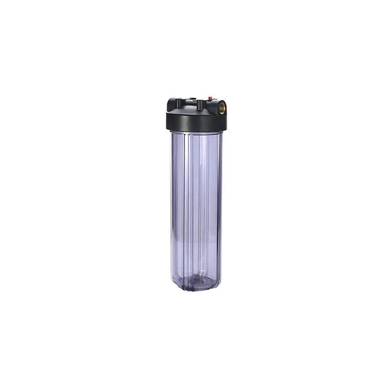 20 Inch Transparent Water Filter Housing With 1 Inch Thickened As ...