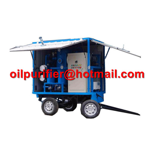 Mobile Trailer Type Transformer Oil Filtration Plant, High Quality ...