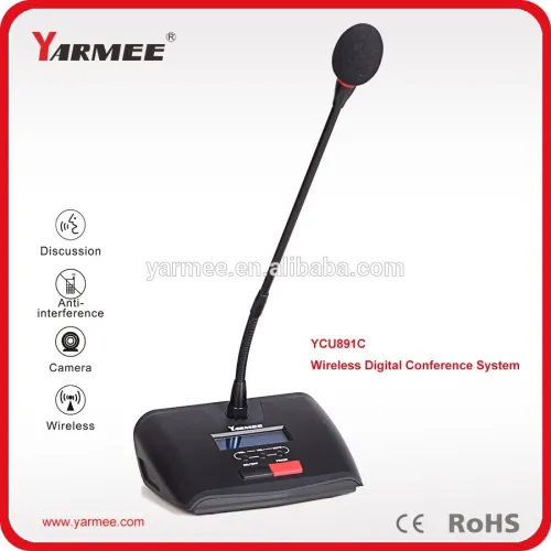 Wireless Video Conference System Conference Room Microphone System With ...