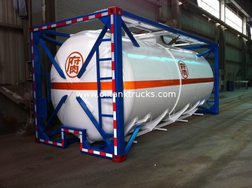 Iso International Shipping 40ft Liquid Tank Container 48000l, High ...