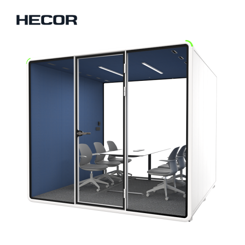 6 Person Booth Dimensions For Group Meetings, High Quality 6 Person ...