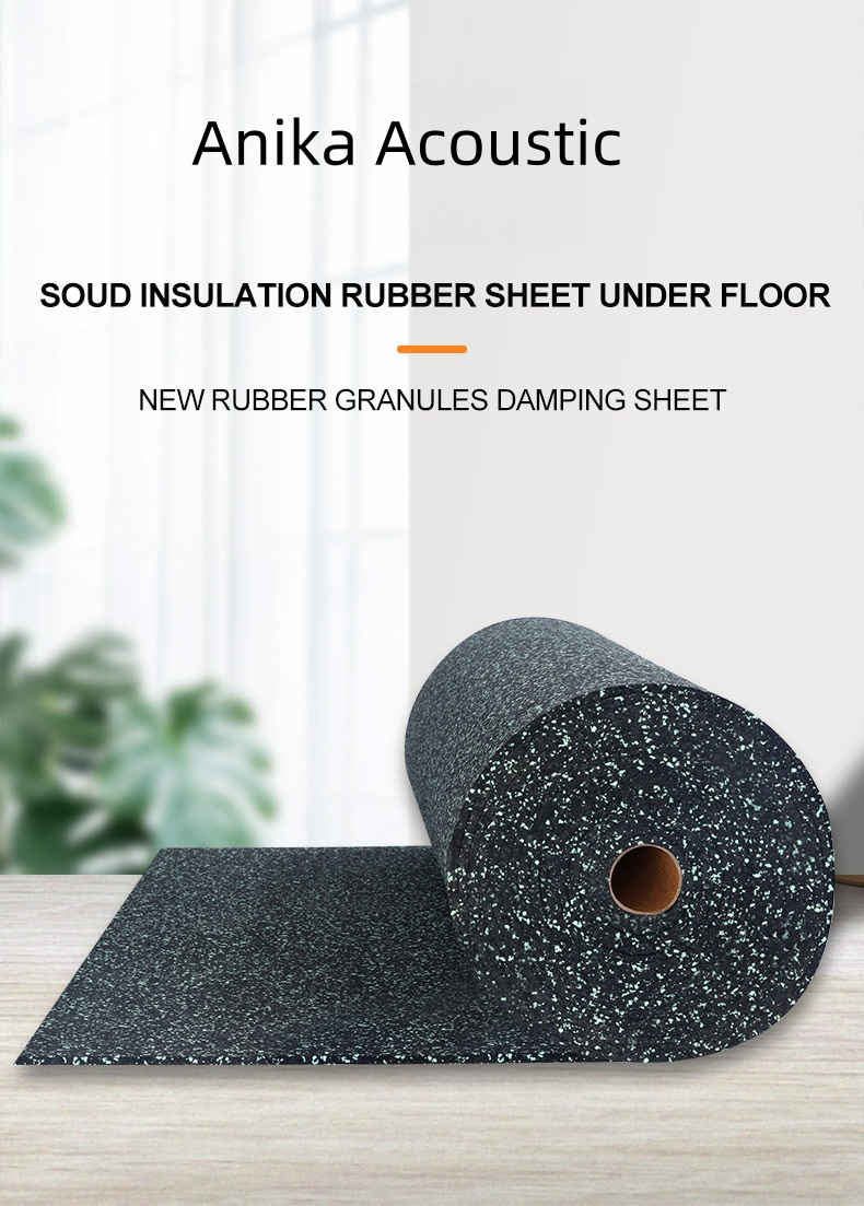 Anika High Density Sound Proofing Floor Underlayment Rubber Acoustic ...
