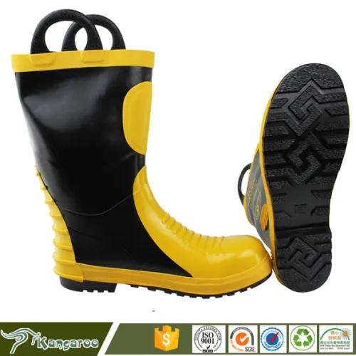 New Model Security Firefighter Safety Steel Toe Men Boots Shoes Kmb02x ...