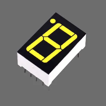 Single Digit 7 Segment Led Displays, White, 0.56", High Quality Single ...