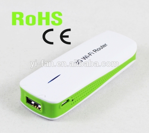 Supports All Kinds Of Usb Dongles 1800mah Power Bank 3g Wifi Router ...