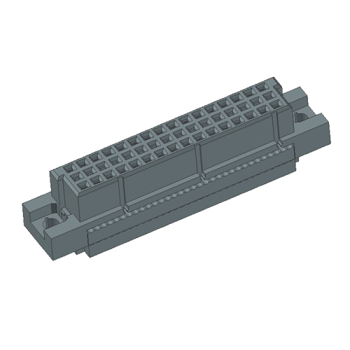 Din41612 Vertical Female 32p Idc Connectors 3row, High Quality Din41612 ...