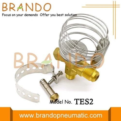 TES2 Refrigeration TXV Thermal Expansion Valve For R404A R507 China ...
