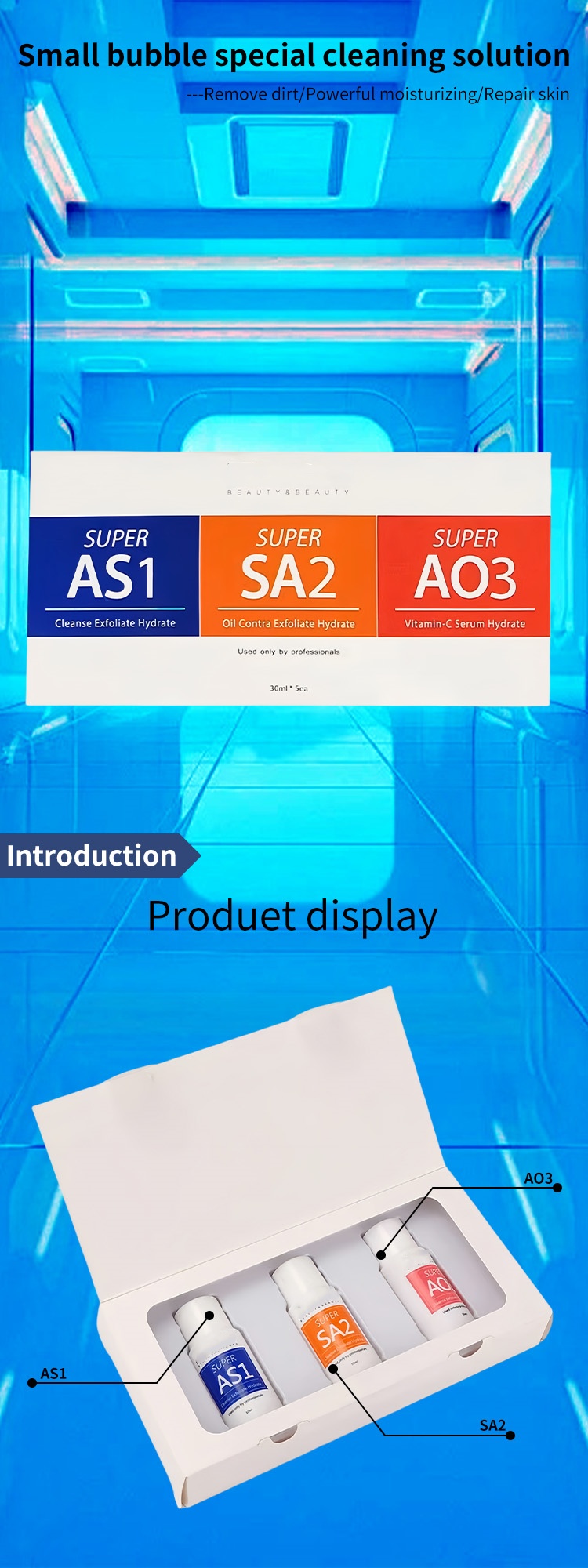 Dr.cpu Hydra Beauty Facial Aqua Whitening Skin Deep Cleaning Care ...