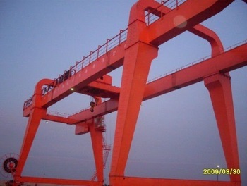 Container Gantry Crane-double Box Girder With Hanger 10ton, High ...