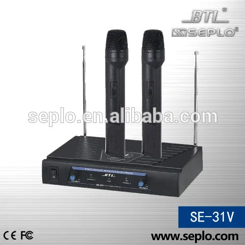 Cheap Price Vhf Professional Wireless Microphone Se-31v, High Quality ...