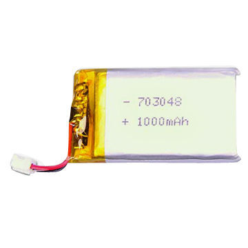 3.7v Li-polymer Rechargeable Battery, 1000mah Capacity, High Quality 3 ...