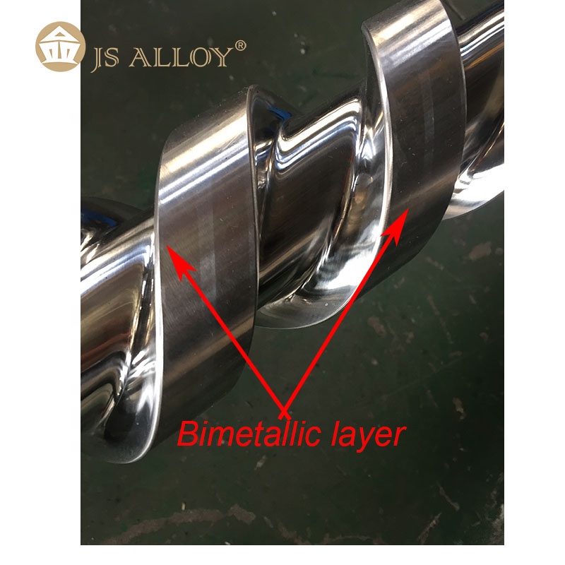 Bimetallic Conical Twin Screw Barrel For Pp Pe, High Quality Bimetallic ...