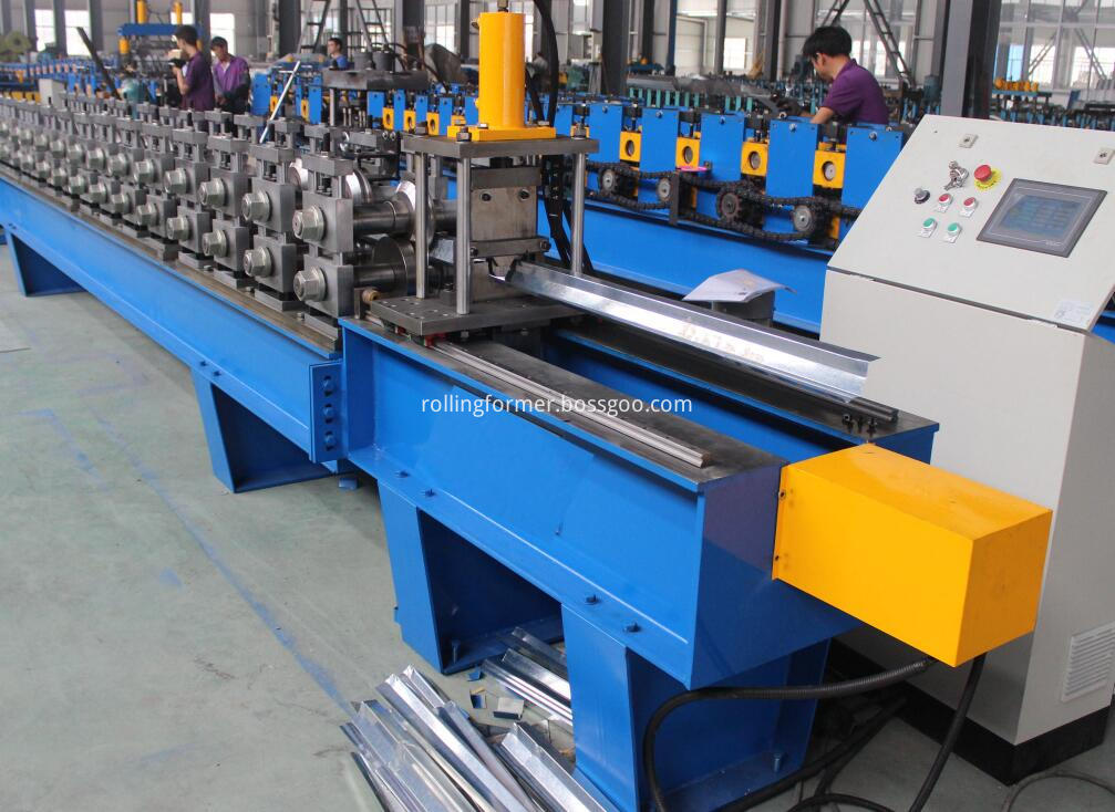 พื้นผิวพื้นผิว Cyclonic Batten บรรทัด Rollforming คุณภาพสูง พื้นผิว ...