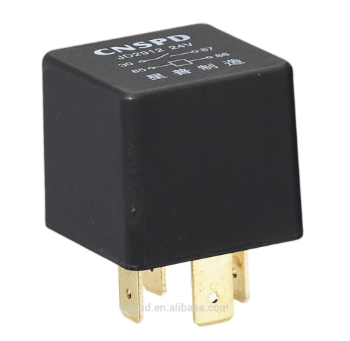 24v 30a 4 Pin Auto Relay , Universal Type Relay, High Quality 24v 30a 4 ...