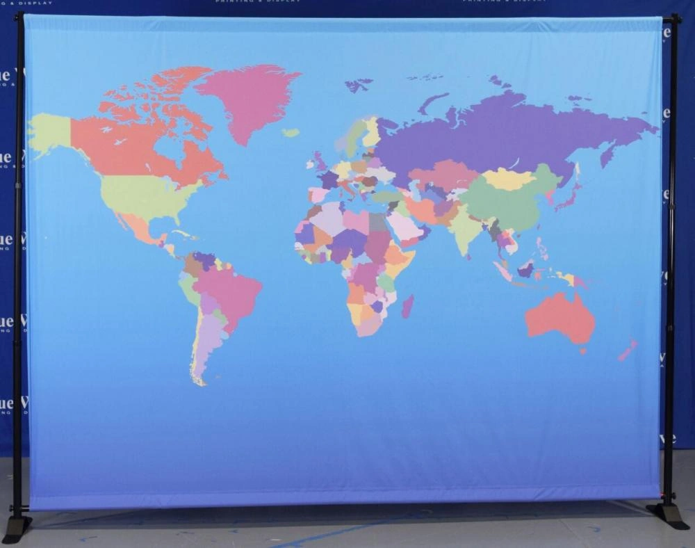 Fabric Backdrop Stand Banner Portable Folding Display exporters