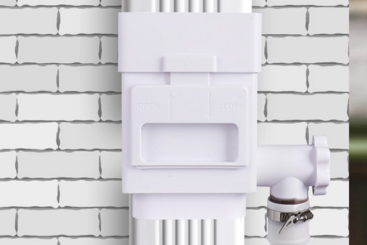 Garden House Wall Pipe Rainwater Collection System, High Quality Garden ...