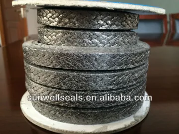 Graphite Gland Packing With Carbon Fiber Corners , High Quality ...